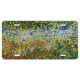 Vincent van Gogh - Flowering Garden License Plate | Zazzle