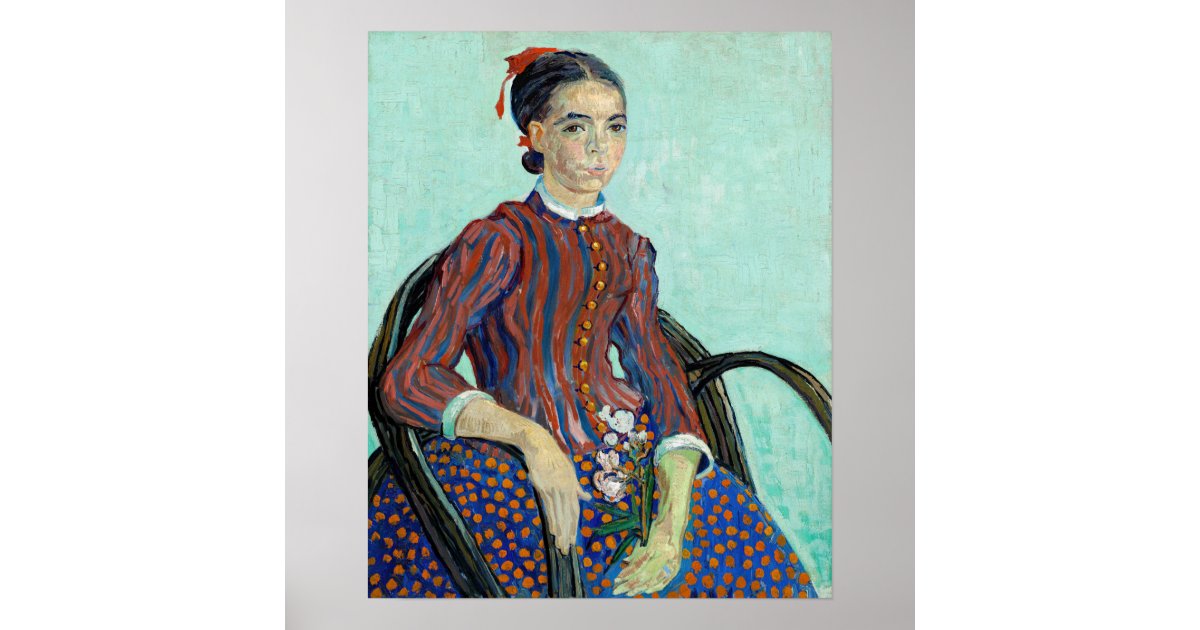 Vincent van Gogh - La Mousme Poster | Zazzle