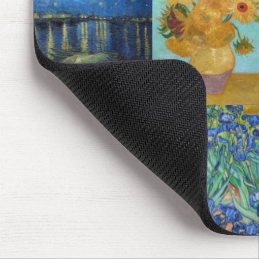 Vincent Van Gogh - Masterpieces Patchwork Mouse Pad | Zazzle