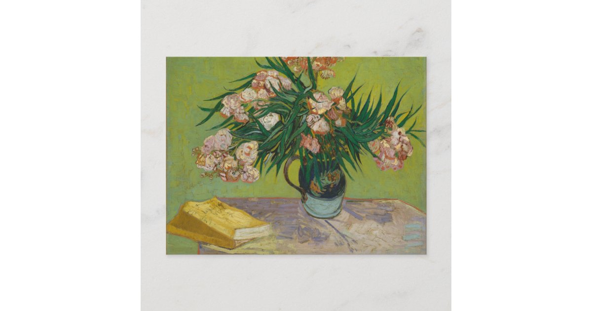 Vincent Van Gogh | Oleanders Postcard | Zazzle
