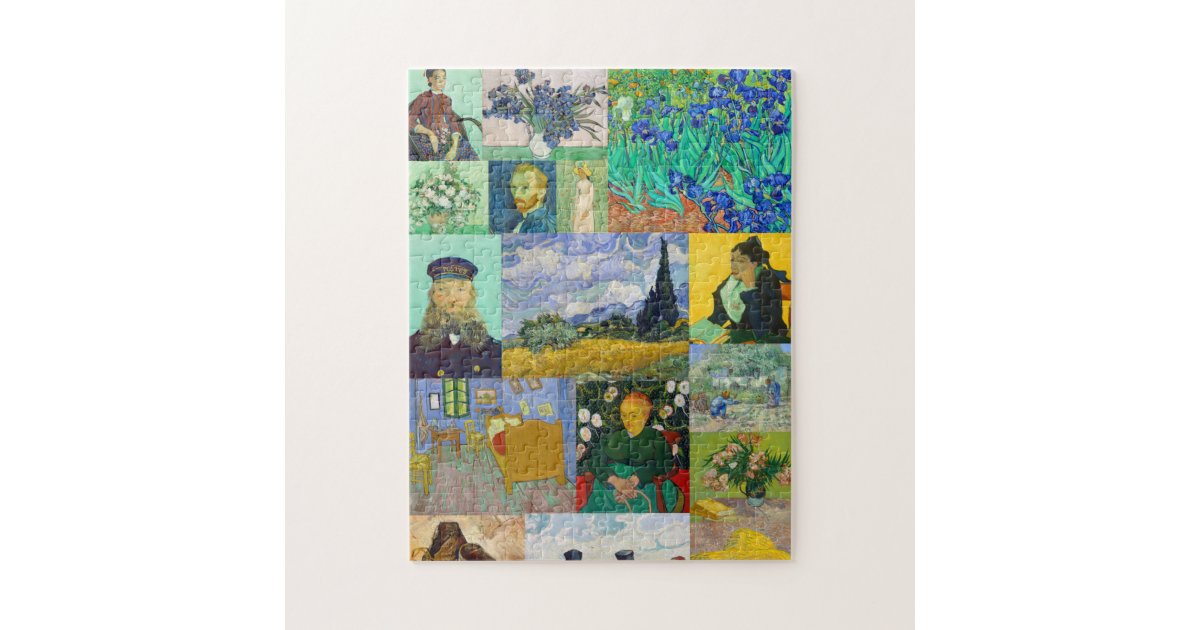 Vincent van Gogh Paintings Jigsaw Puzzle | Zazzle