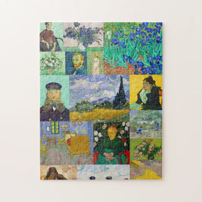 Vincent van Gogh Paintings Jigsaw Puzzle | Zazzle