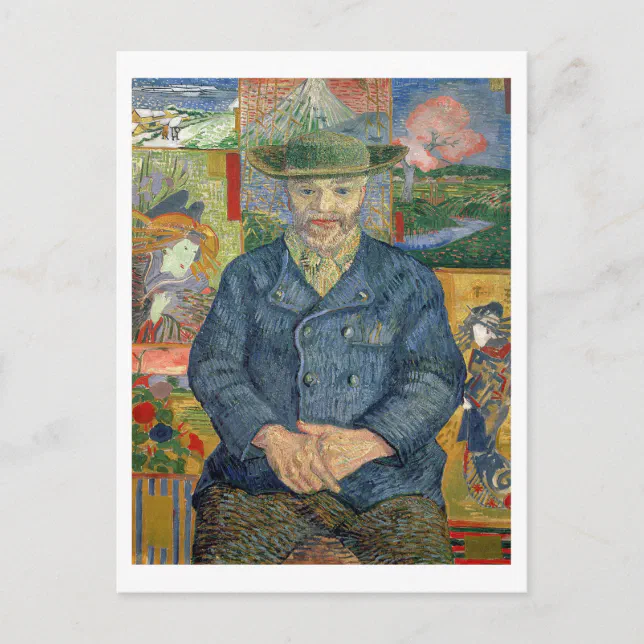 Vincent van Gogh | Pere Tanguy (Father Tanguy) Postcard | Zazzle