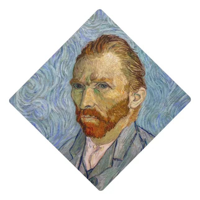 Vincent Van Gogh - Self-Portrait Graduation Cap Topper | Zazzle