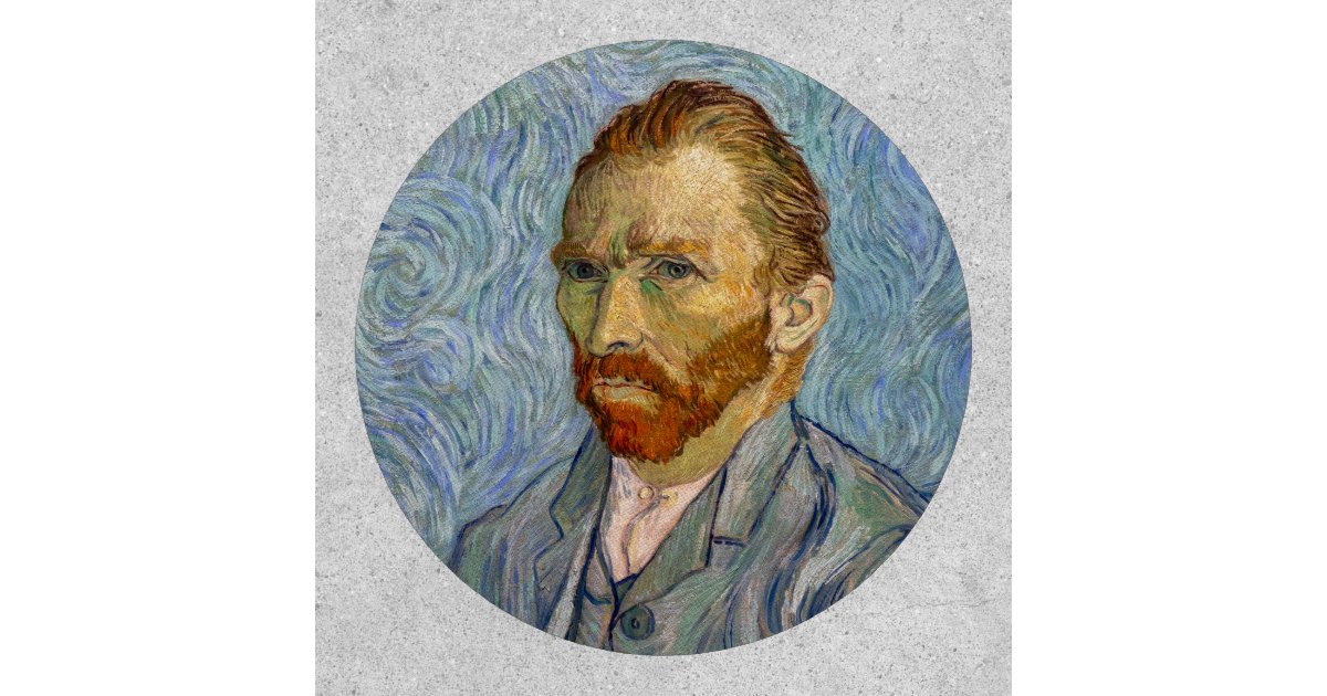 Vincent Van Gogh - Self-Portrait Patch | Zazzle