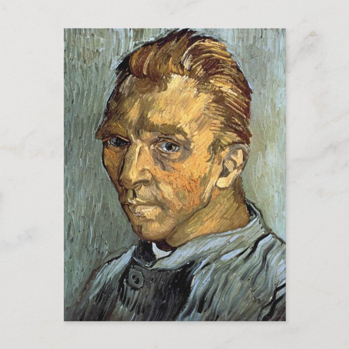 VINCENT VAN GOGH - Self portrait without beard Postcard | Zazzle.com