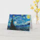 Vincent van Gogh, Starry Night Card | Zazzle