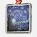 Vincent van Gogh, Starry Night Metal Ornament | Zazzle