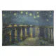 Vincent van Gogh | Starry Night Over the Rhone Cloth Placemat | Zazzle