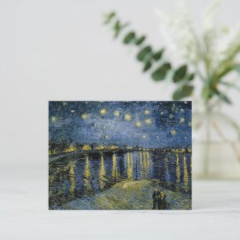 Vincent van Gogh - Starry Night Postcard | Zazzle