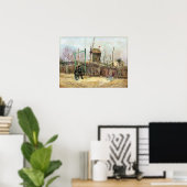 Vincent van Gogh - Street Scene in Montmartre Poster | Zazzle
