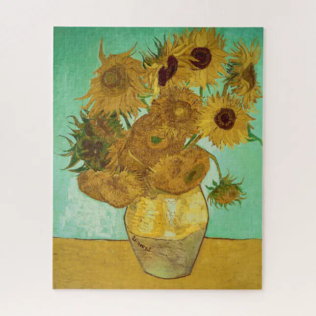 Vincent van Gogh | Sunflowers, 1888 Jigsaw Puzzle | Zazzle