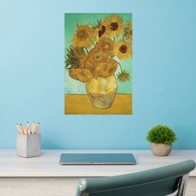 Vincent van Gogh | Sunflowers, 1888 Wall Decal | Zazzle