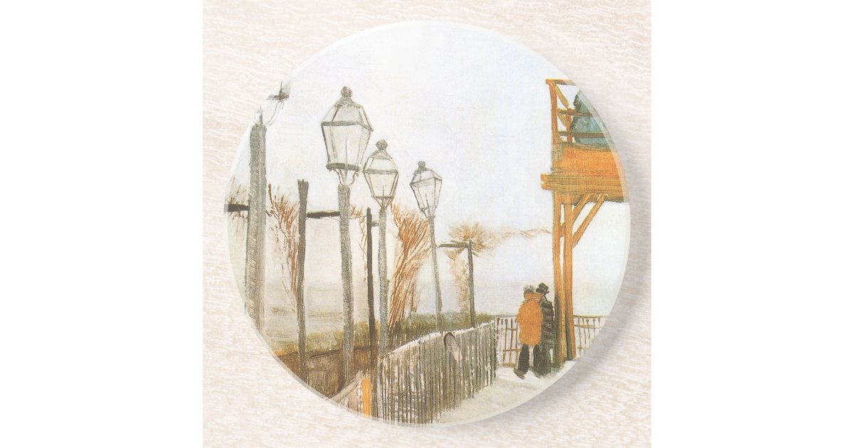 Vincent van Gogh - Terrace and Observation Deck Coaster | Zazzle