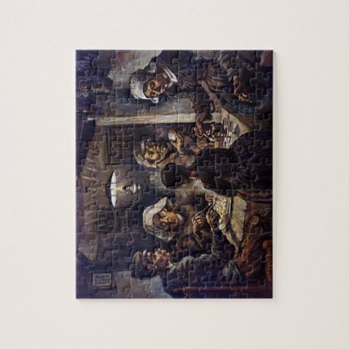 Vincent Van Gogh The Potato Eaters Fine Art Jigsaw Puzzle | Zazzle