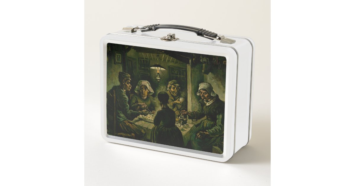 Vincent van Gogh - The Potato Eaters Metal Lunch Box | Zazzle