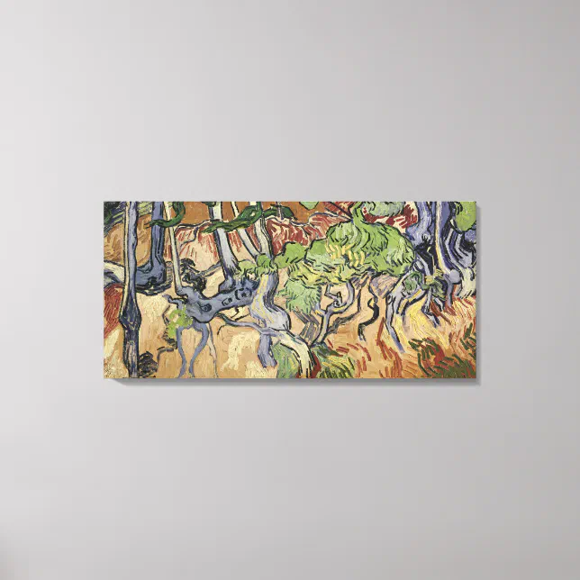 Vincent van Gogh | Tree roots, 1890 Canvas Print | Zazzle