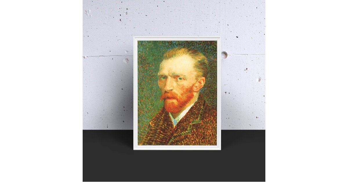 Vincent van Gogh - Van Gogh Self Portrait Poster | Zazzle