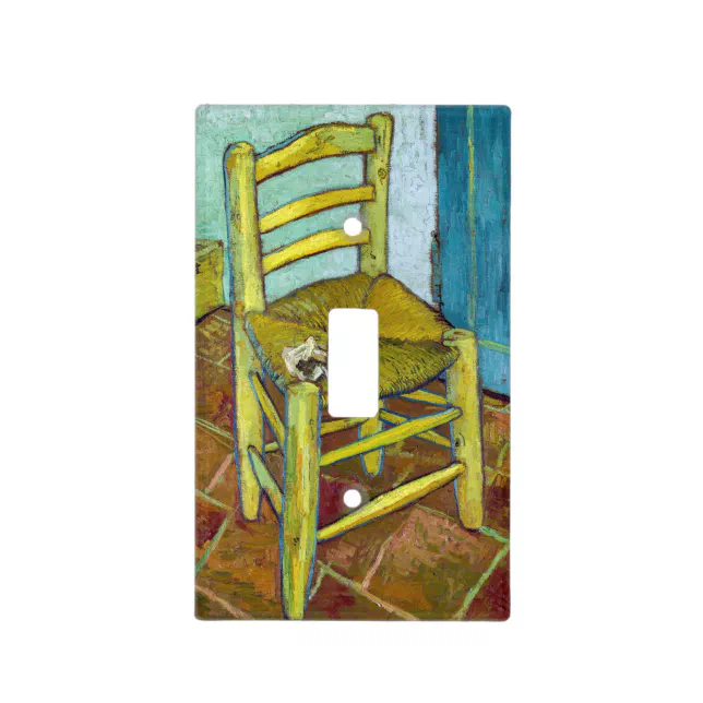 Vincent van Gogh - Van Gogh's Chair Light Switch Cover | Zazzle