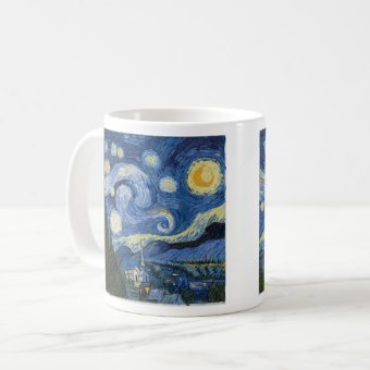 Vincent Van Gogh's Starry Night Coffee Mug | Zazzle