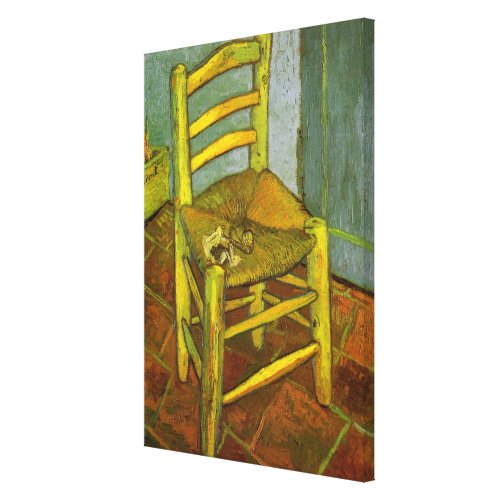 VINCENTS CHAIR WITH HIS PIPE BY VINCENT VAN GOGH POSTER | Gabriel Angel ...
