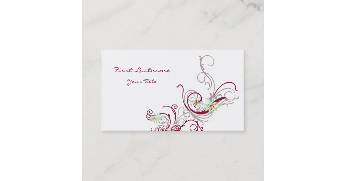 vine business card | Zazzle