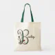 'Vine Letter B' Bag | Zazzle