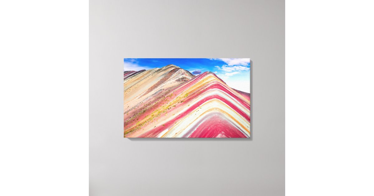 Vinicunca Peru Canvas Print | Zazzle