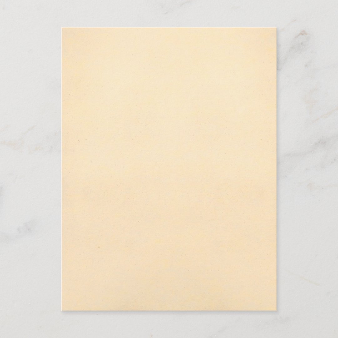 Vintage 1817 Parchment Paper Template Blank Postcard | Zazzle