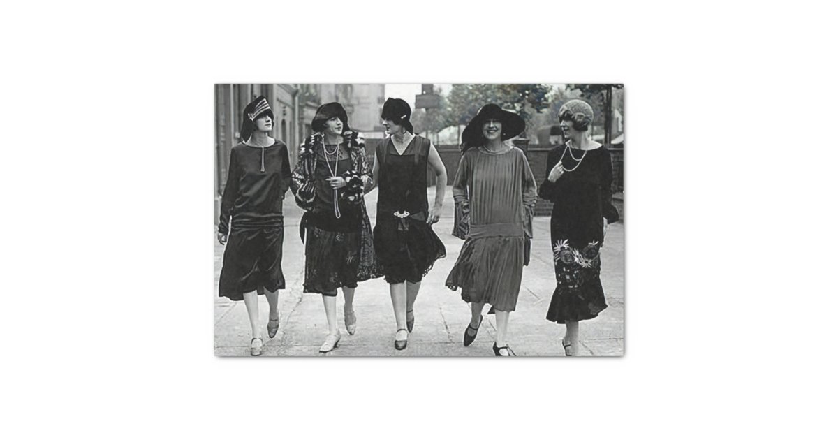 Vintage 1920s Ladies Tissue Paper | Zazzle
