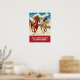 Vintage 1924 Horse Racing ad Poster | Zazzle