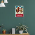 Vintage 1924 Horse Racing ad Poster | Zazzle