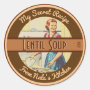 Vintage 1950s Food Label with Custom Text & Name | Zazzle