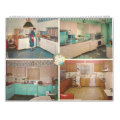 Vintage 1958 Kitchens - Classic 1950's Decor Calendar | Zazzle