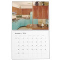 Vintage 1958 Kitchens - Classic 1950's Decor Calendar | Zazzle