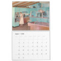 Vintage 1958 Kitchens - Classic 1950's Decor Calendar | Zazzle