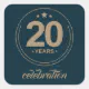 Vintage 20 Years Celebration Sticker | Zazzle