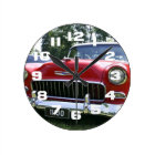 '56 CHEVY BEL AIR CLOCK | Zazzle.com
