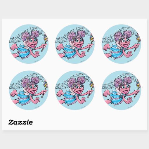 Vintage Abby Classic Round Sticker | Zazzle