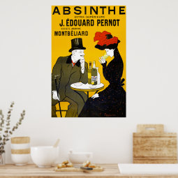 Vintage Absinthe Poster | Zazzle