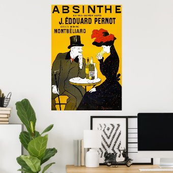 Vintage Absinthe Poster | Zazzle