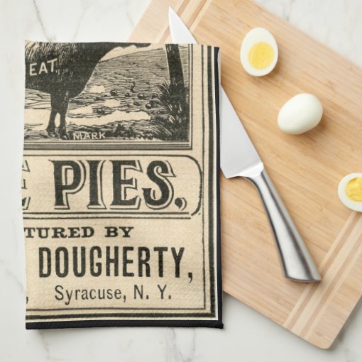 Vintage Advertisement Kitchen Towel | Zazzle