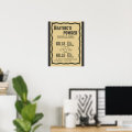 Vintage Advertising, Keatings powder Poster | Zazzle