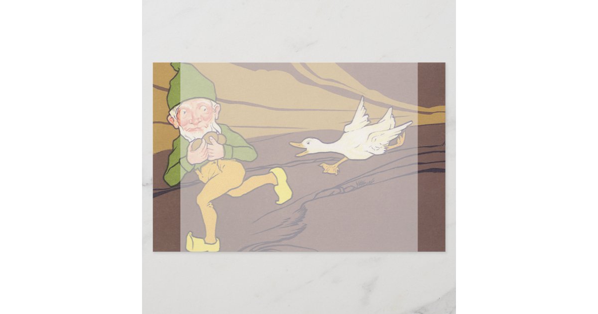 Vintage Aesop Fable Goose that Laid the Golden Egg | Zazzle