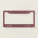 Vintage Aesthetic All Over Floral Print License Plate Frame | Zazzle