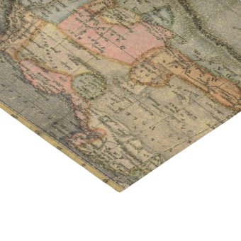 Vintage Africa Map Tissue Paper | Zazzle