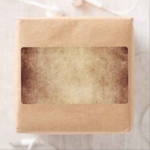 Vintage Aged Parchment Paper Template Blank Label | Zazzle