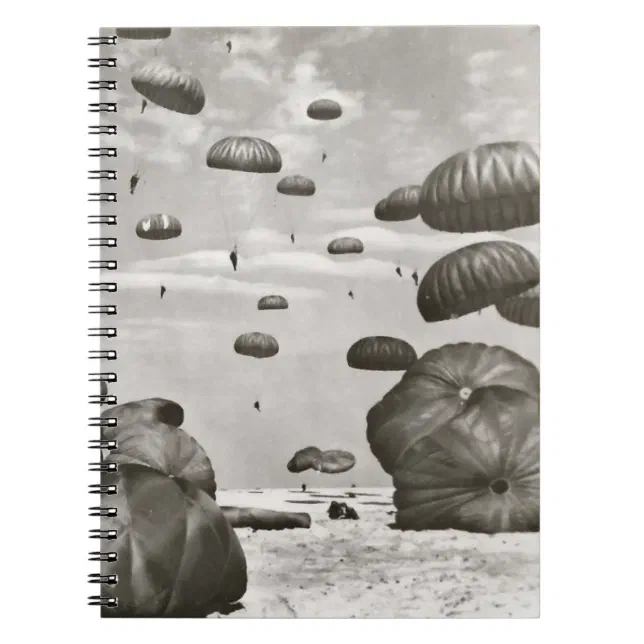 Vintage Airborne Notebook | Zazzle