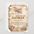 Vintage Aircraft Birthday Invitation | Zazzle
