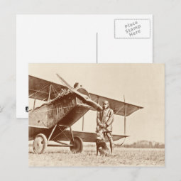 Vintage aircraft postcard | Zazzle